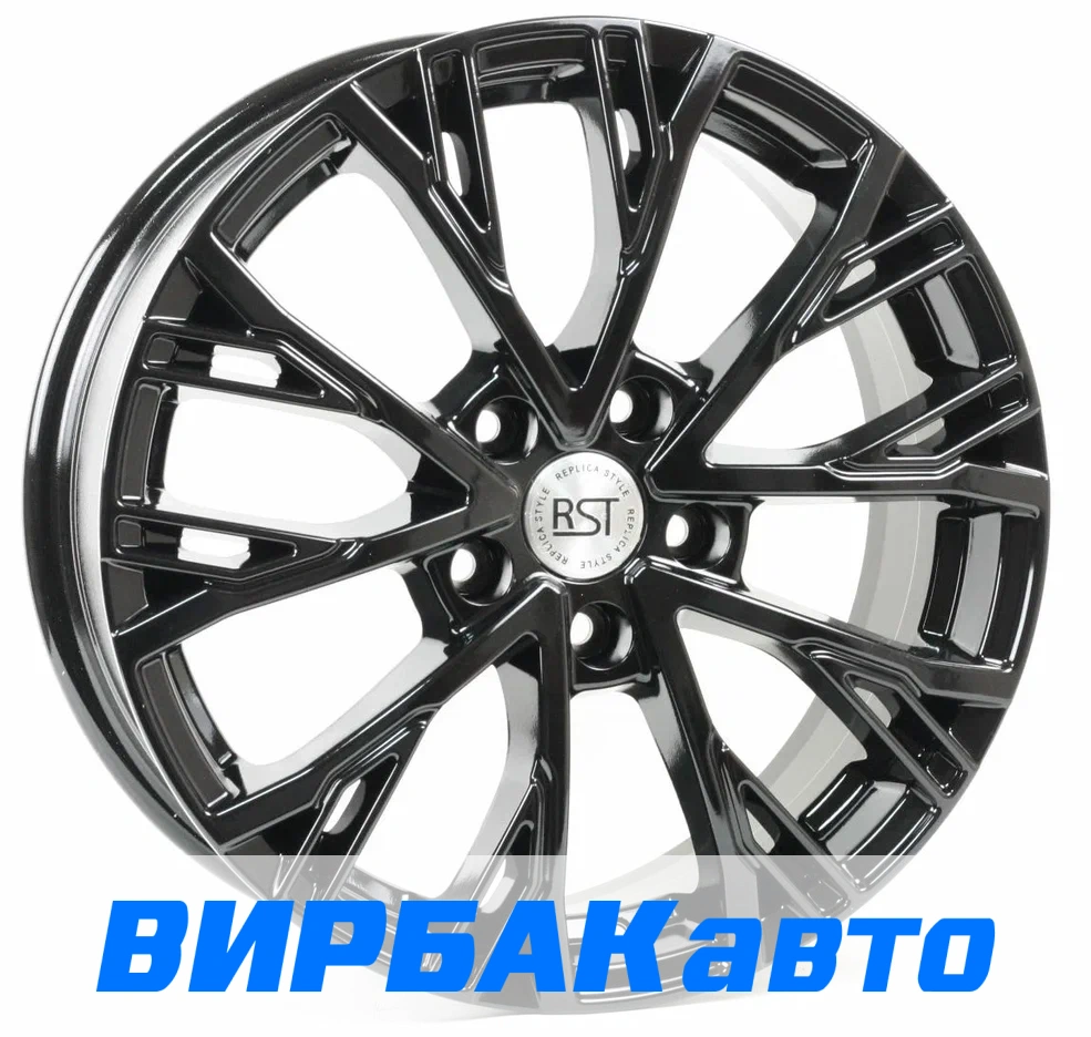 Купить литые диски RST R207 17" PCD 5/114,3 6,5j ET 35 ЦО 67,1, черный ...